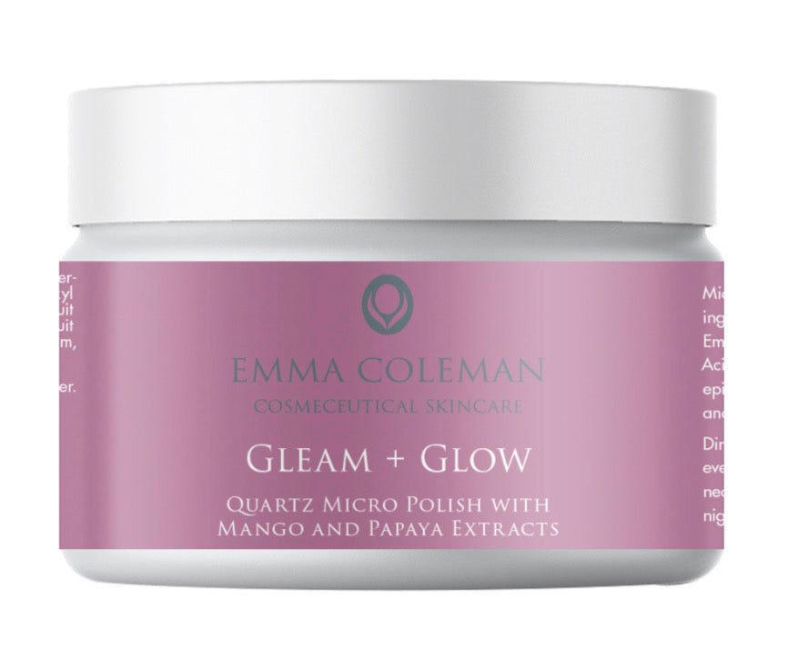 Gleam + Glow Quartz Skin Polish by Emma Coleman Skin