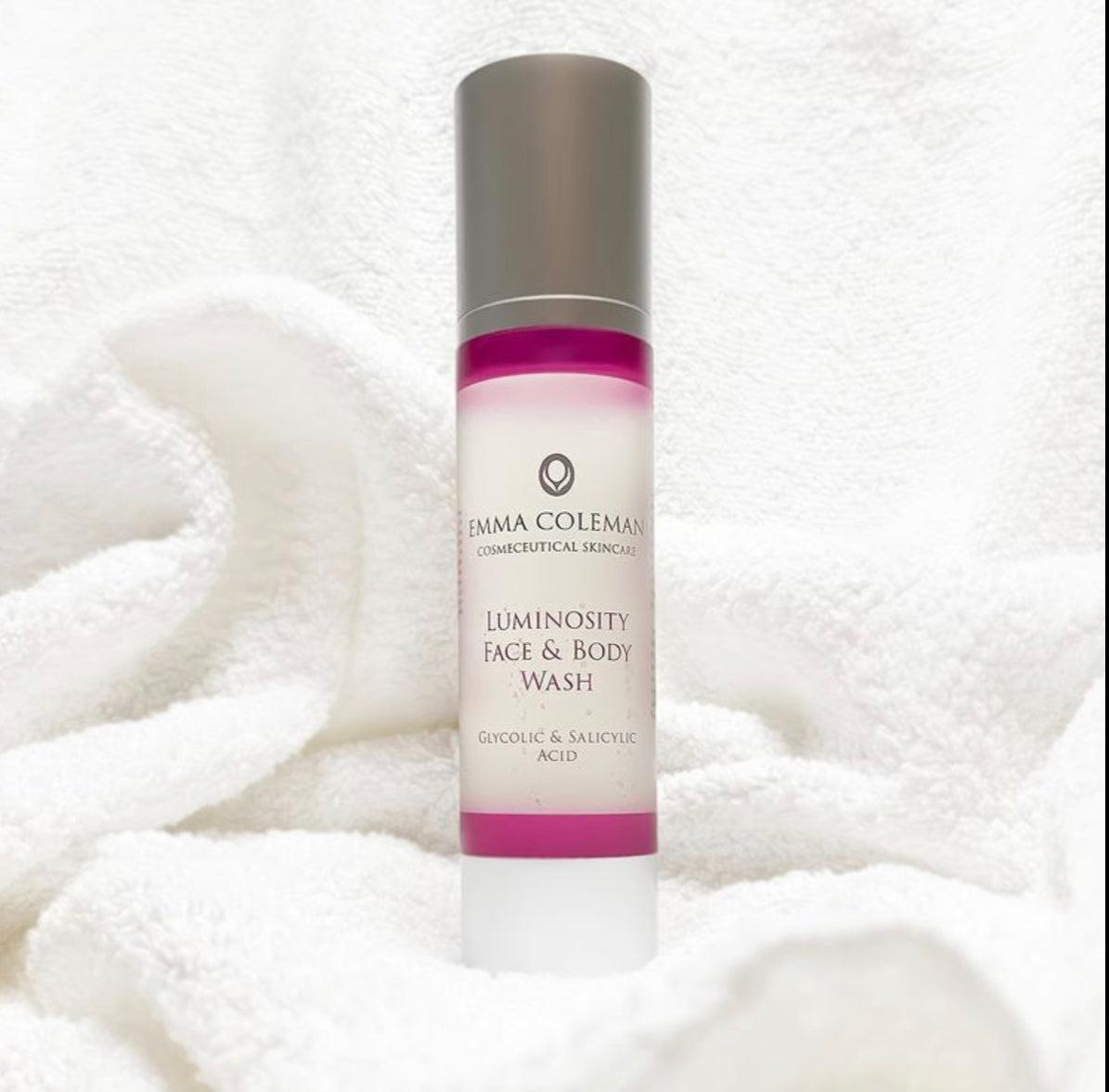 Luminosity Face and Body Wash by Emma Coleman Skin